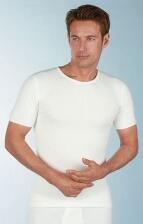 Medima Classic - Herren-Unterhemd (1/4 Arm) 50% Angora